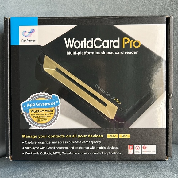 Worldcard Pro | Other | Worldcard Pro A8 Multiplatform Business Card ...